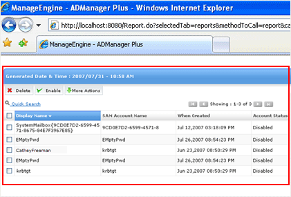 Clean-up your Active Directory. Janitor inactive/disabled users and accounts and execute your ...
