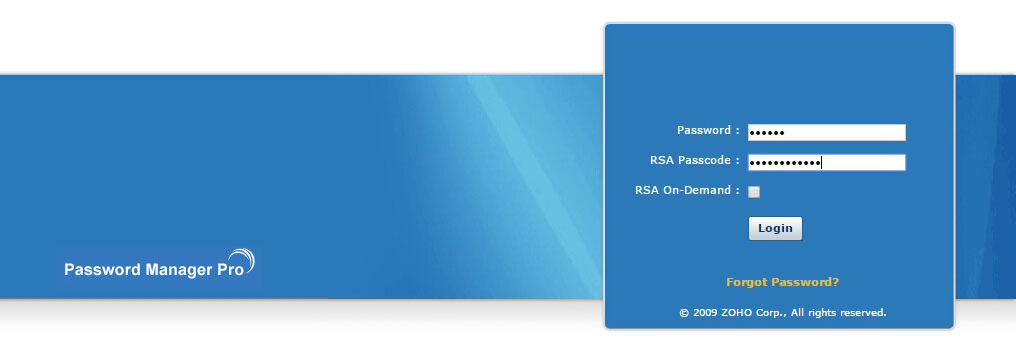 RSA Secure Id双重身份验证