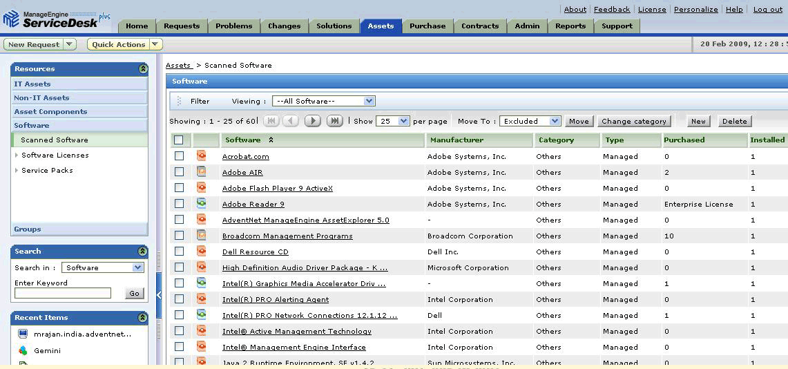 IT Asset Management Software, Network Inventory Management, Hardware ...